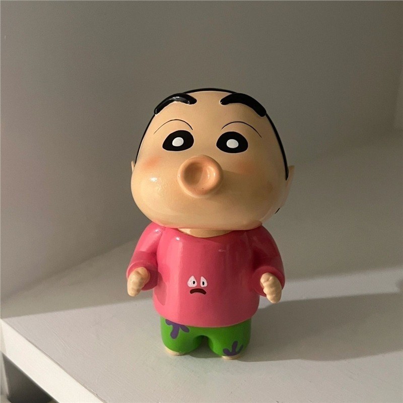 Anime Nohara Shinnosuke Action Figures Crayon Shin-chan Figures PVC ...