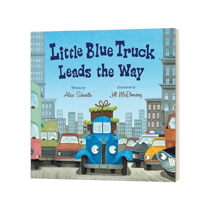 English Original Little Blue Truck Leads the Way Board Book | Shopee ...