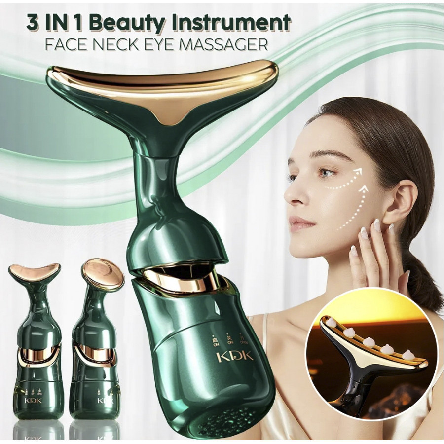 Facial Massager Multifunctional Face Massager Electric 3 In 1 Neck ...