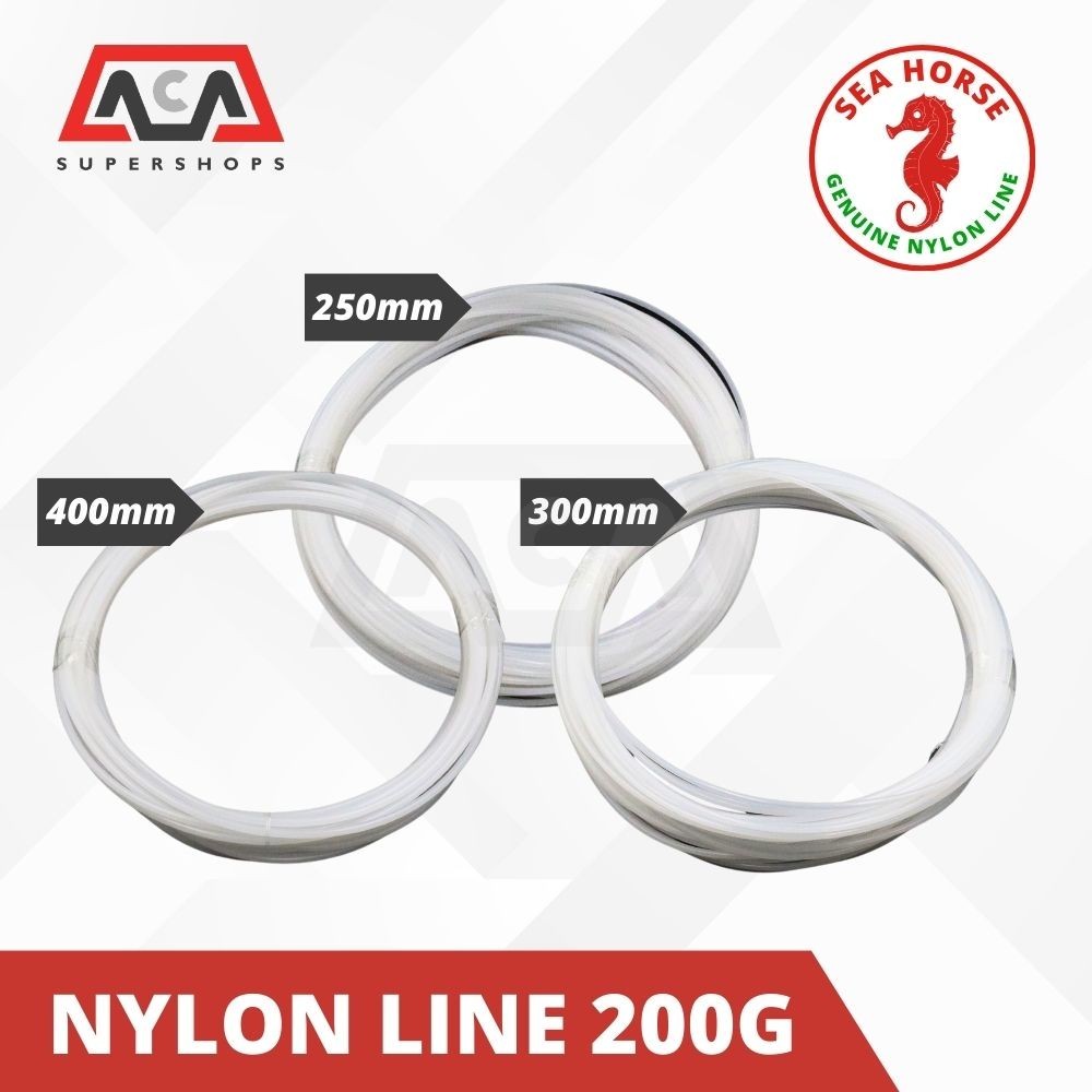 SEAHORSE Nylon Lines for GRASSCUTTERS TD40 / ROBIN EC04 EH035 / TANABE ...
