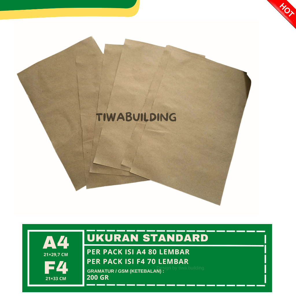 Kesing/casing/kising PAPER A4 & F4 PERPACK CONTENTS 80 & 70 SHEETS ...