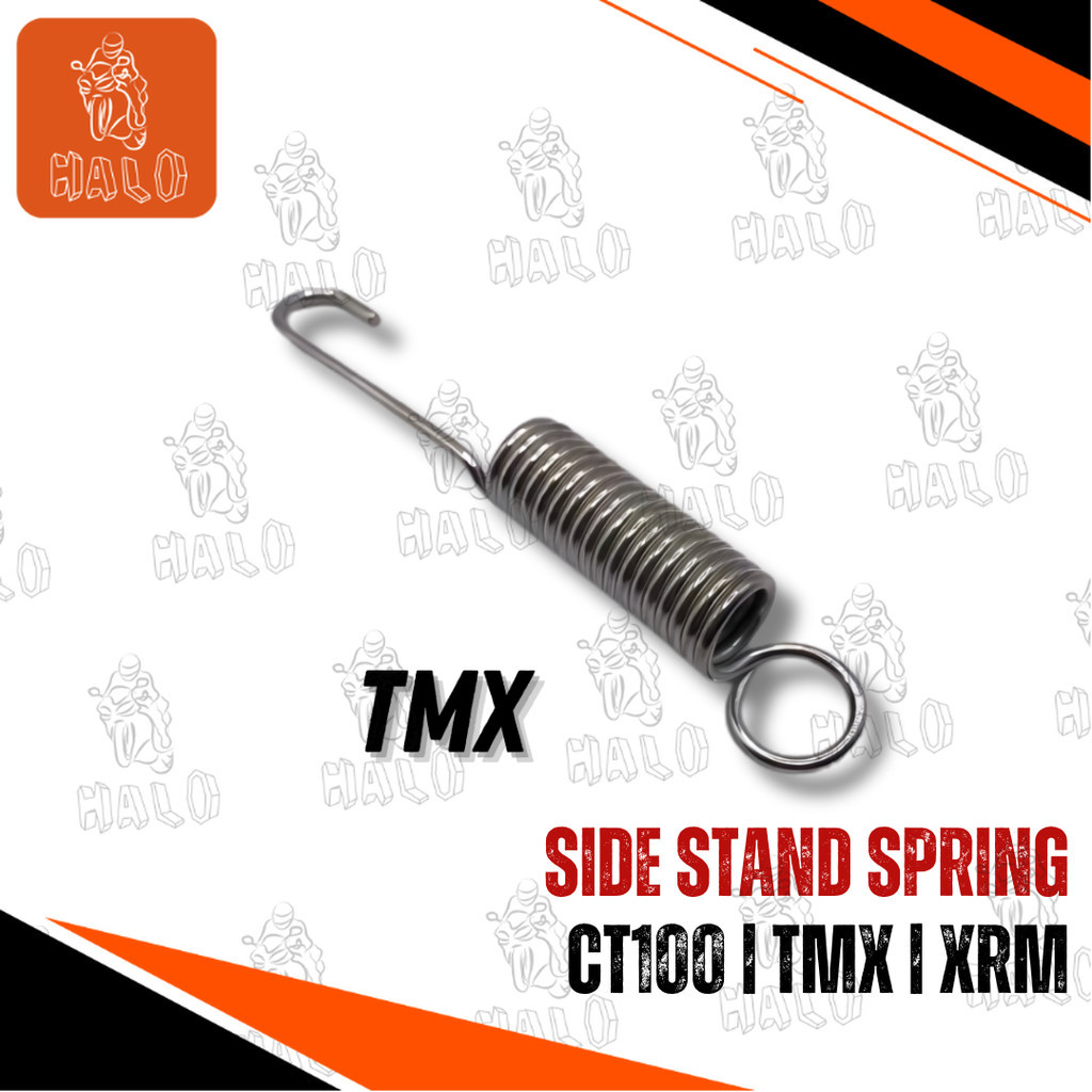 [HALO MOTORS] MOTORCYCLE SPARE PARTS SIDE STAND SPRING FOR TMX / CT100 ...