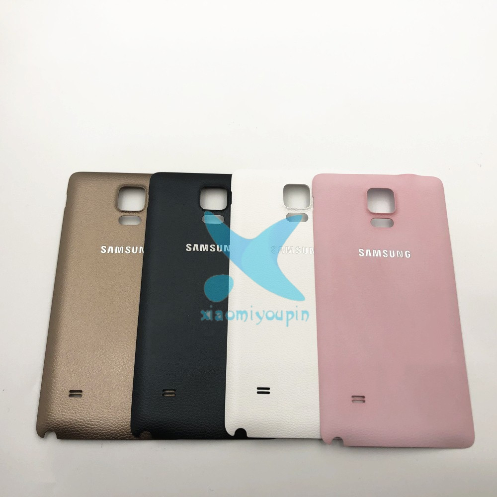 New For Samsung Galaxy Note 4 N910 N910F N910V Plastic Battery Cover ...