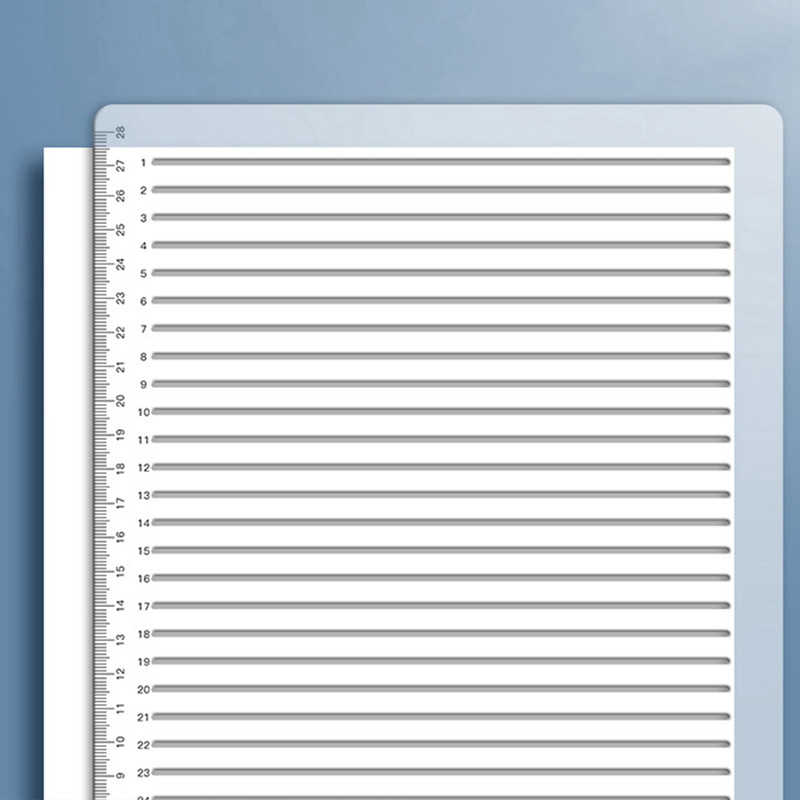 Line Drawing Ruler Plastic Rulers Horizontal Lines Measurement ...