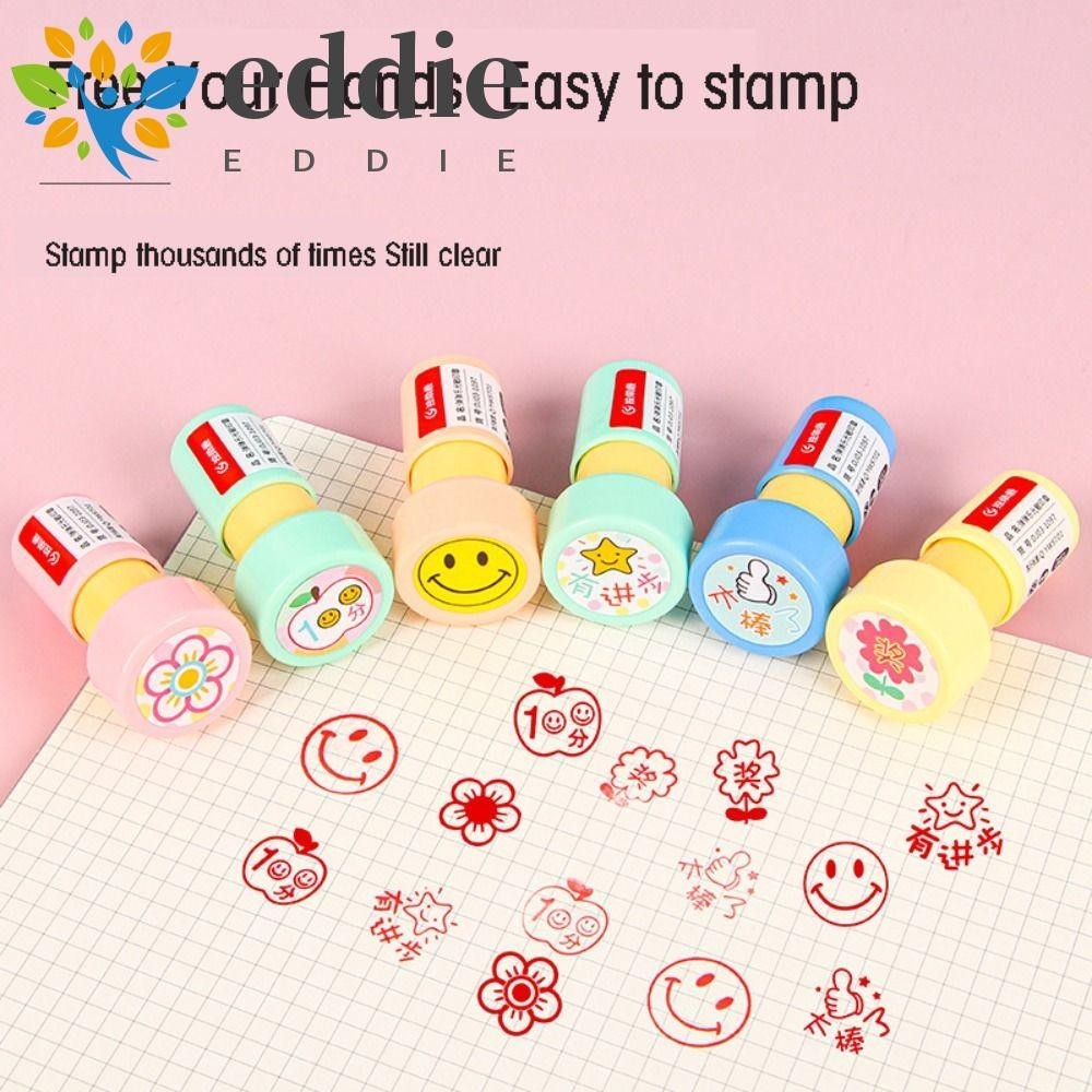 26EDIE Teachers Encourage Stamp, Various Round Student Praise Stamp ...