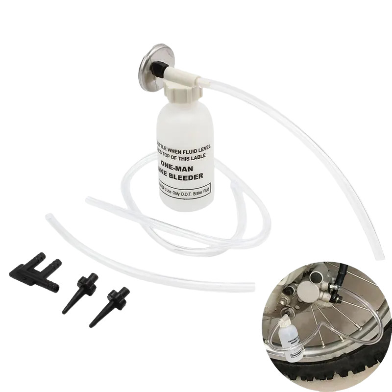 Motor Car Brake Fluid Waste Oil Collection Bottle Tool Reservoir Rear ...