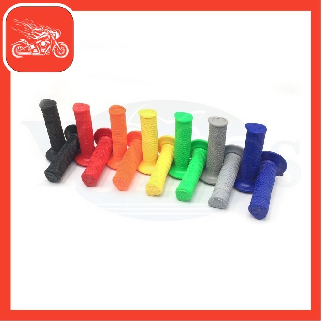 Motorcycle Rubber Handle Grip universal | Shopee Philippines