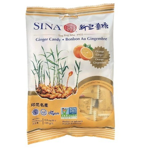 Sina Ginger Candy 125g (Original/Lemon/Orange) | Shopee Philippines