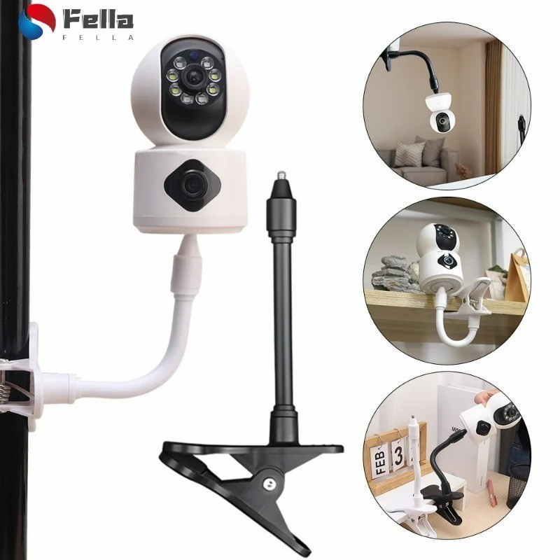 Universal Bendable Monitor Holder Clip - Camera Mount Flexible Mounting ...
