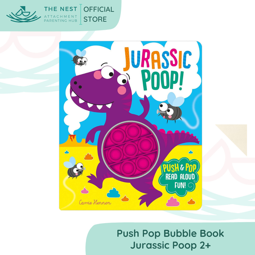 Push Pop Bubble Book - Jurassic Poop 2+ | Shopee Philippines