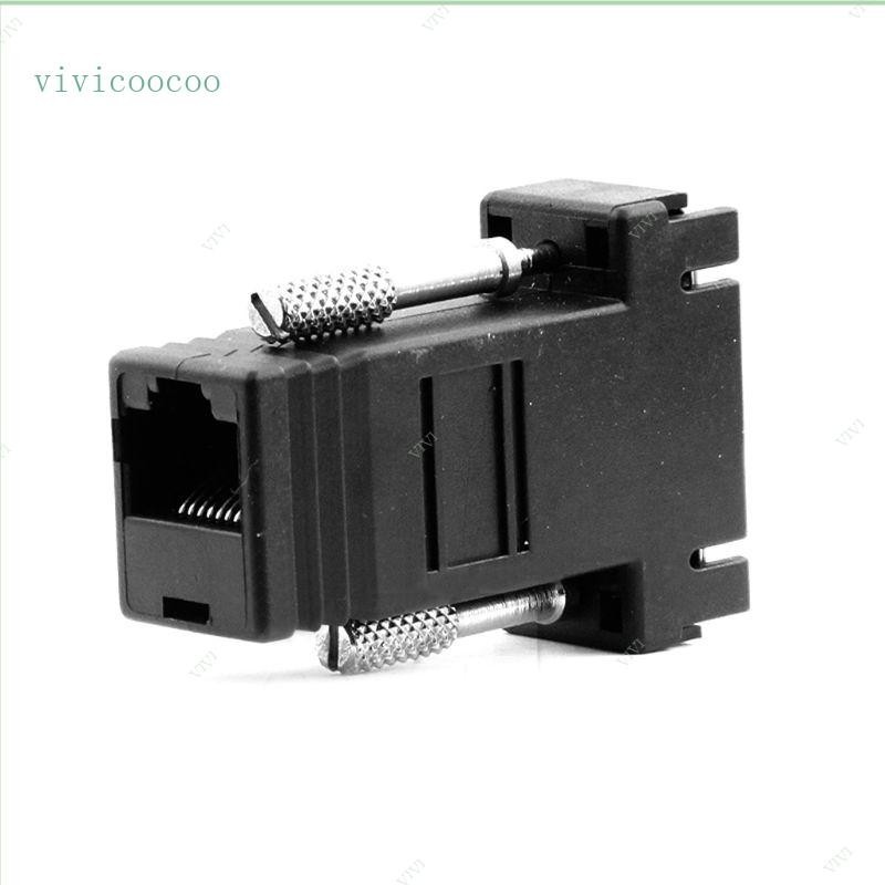 VIVI Ethernet Cable Adapter VGA To RJ45 Connector VGA Extender To LAN ...
