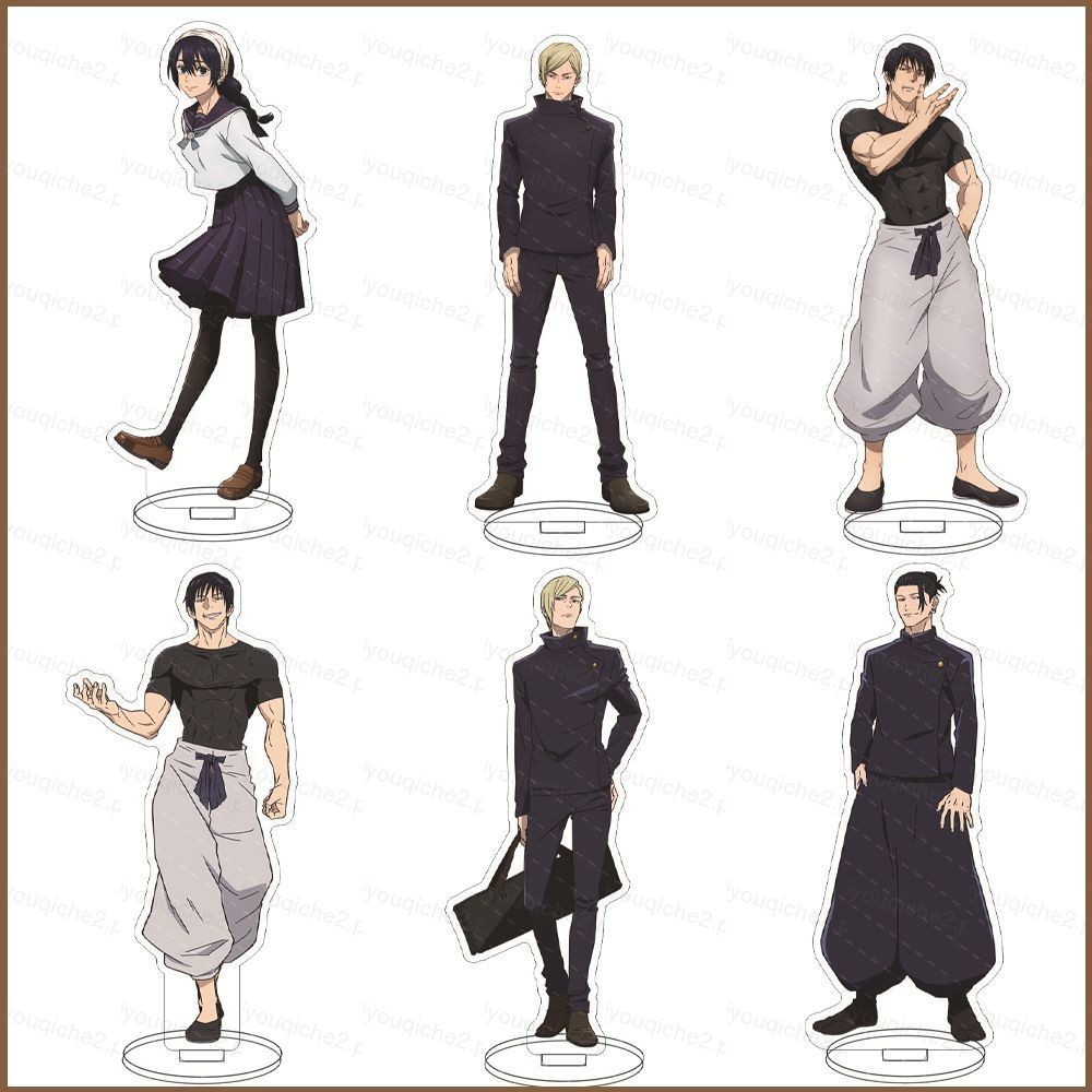 sy Jujutsu Kaisen Figure Model Toy Acrylic Stands Anime Plate Holder ...