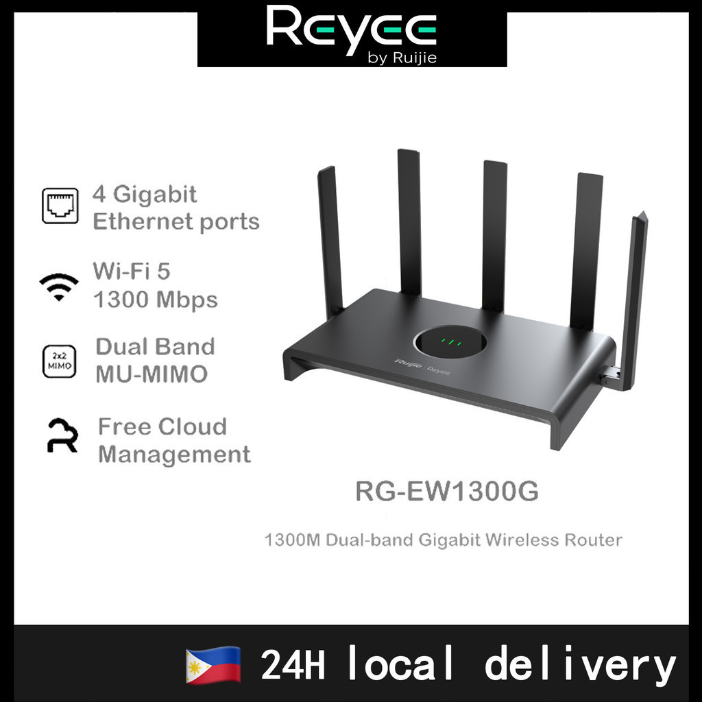 Ruijie Reyee RG-EW1300G 1300M Dual-band Gigabit Wireless Router And ...