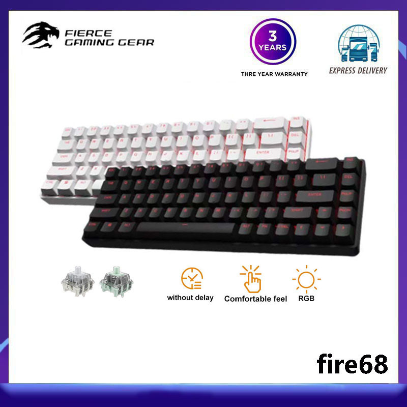 MADCATZ FIRE68 esports magnetic axis keyboard with streamlined ...