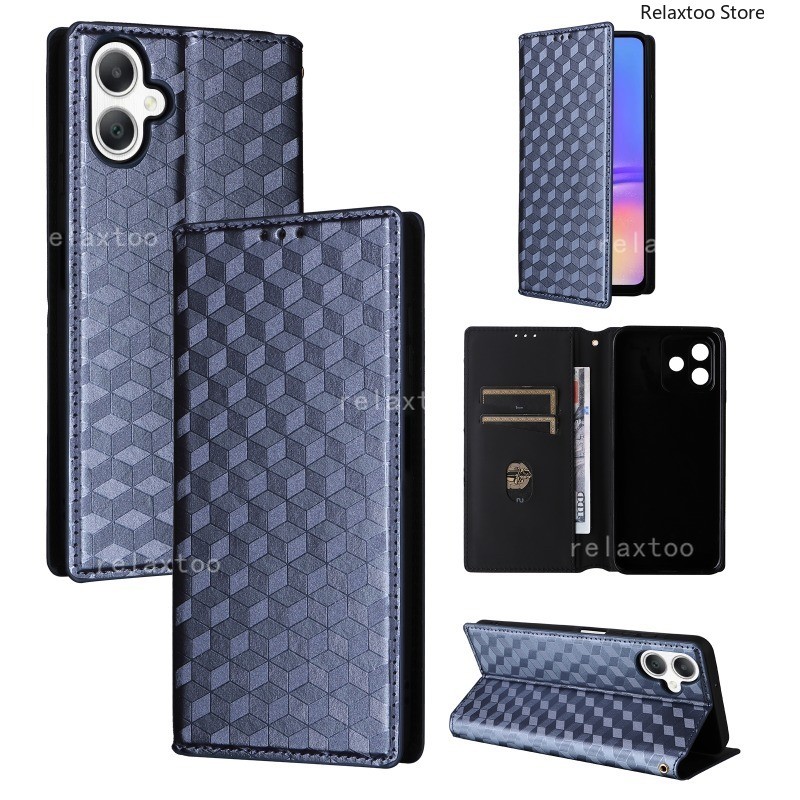 Luxury Flip Leather Wallet Casing For Samsung Galaxy A06 A16 A26 A36 A56 A 56 SamsungA56 4G 5G ...