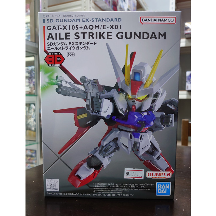 Bandai SD Gundam Ex-Standard [GAT-X 105+AQM/E-X01 Aile Strike Gundam] | Shopee Philippines
