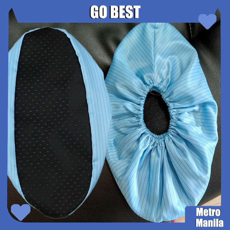 1pair Esd Shoe Covers For Laboratory Anti-Static Cloth Shoe Covers ...