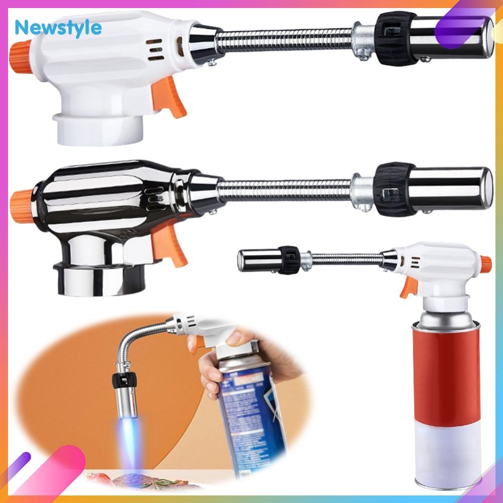 Metal Gas blow flame gunwith Hose butane auto ignition jet burner ...