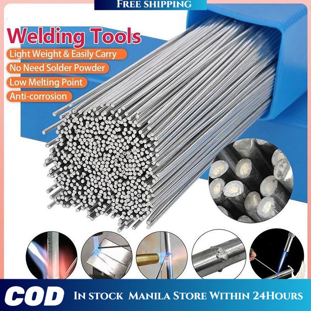 10PCS 1.6MM/2.0MM Aluminum Welding Rods Wire Universal Low Temperature ...
