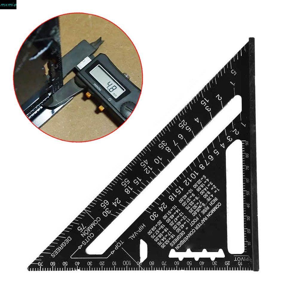 Alloy Speed Square Rafter Ruler Triangle Angle Square Protractor Miter ...