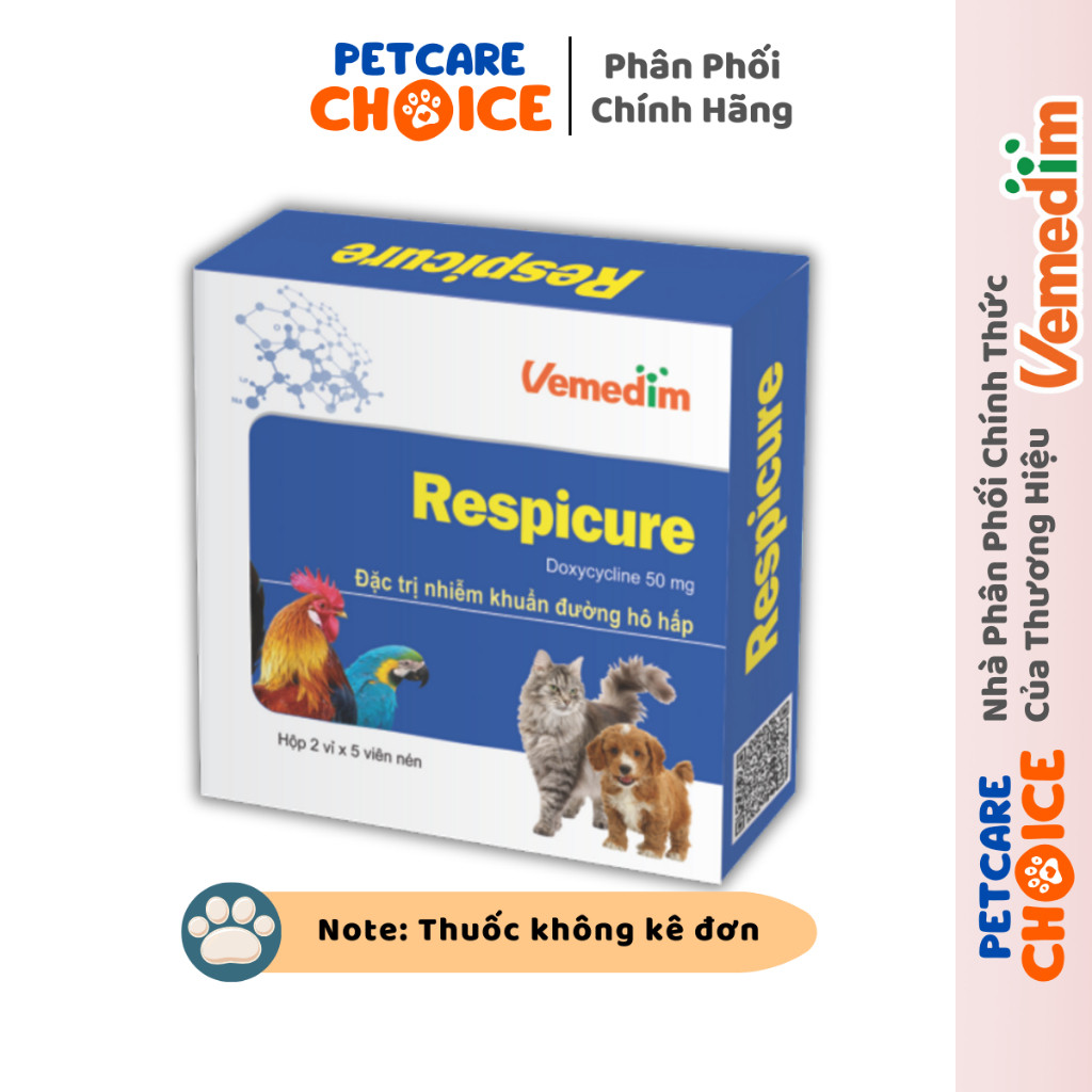 Respicure Vemedim Respiratory Prevention and Treatment for Dogs and ...
