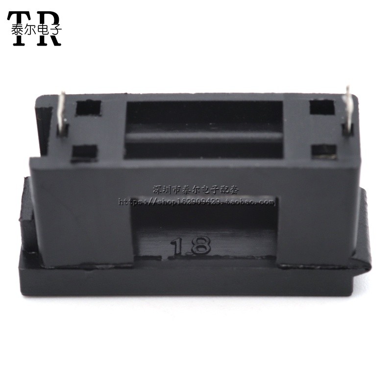 Fuse holder BLX-A type fuse holder 5*20 black fuse holder with a foot ...