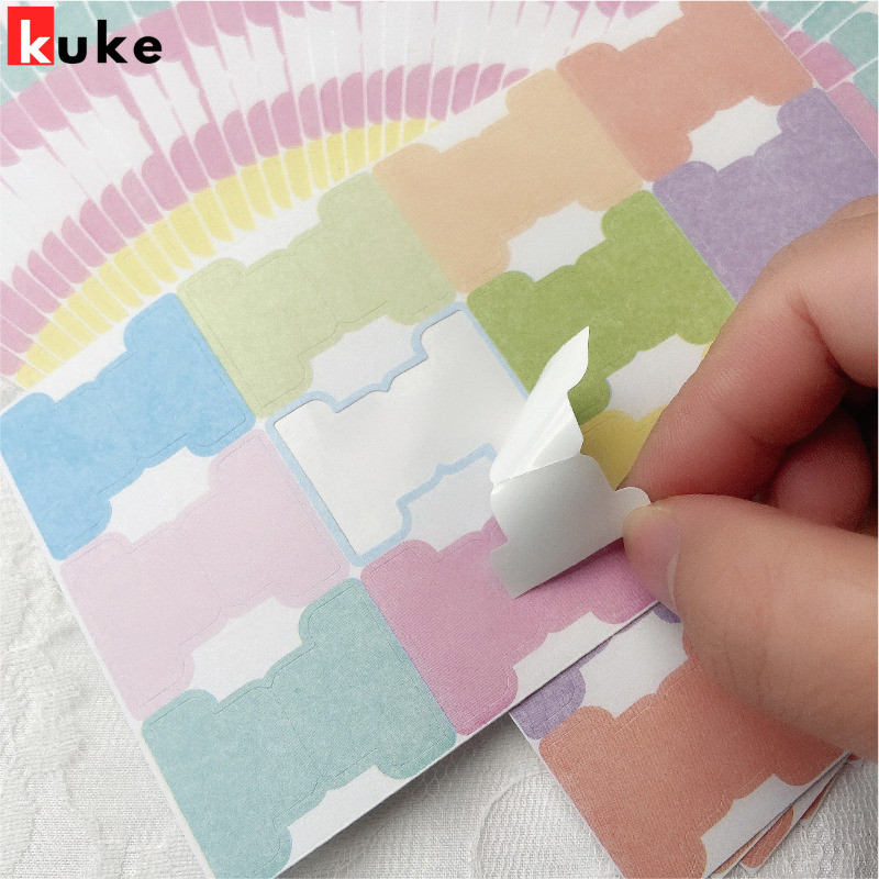 10 Sheets Colorful Index Stickers - Student Stationery - Self-Adhesive ...