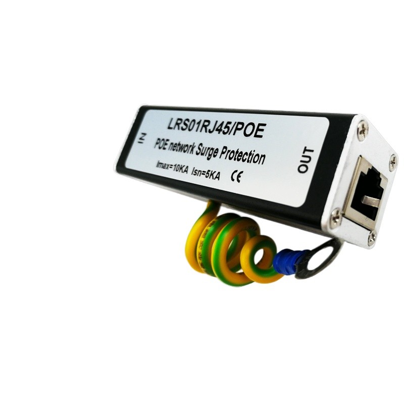 100 Gigabit POE Power Supply Network Monitoring Lightning Arrester ...