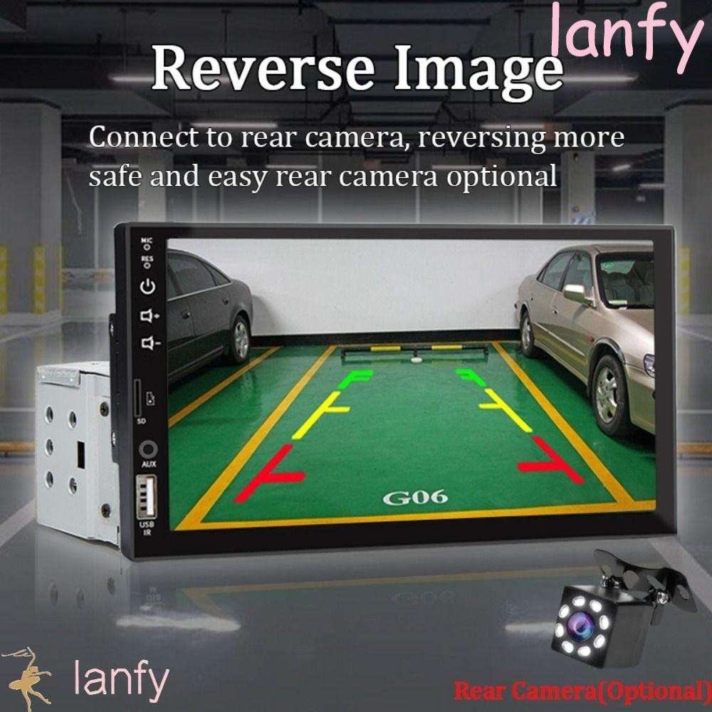 LANFY 7 Inch Car Radio, Touch Screen Multimedia Universal Autoradio ...