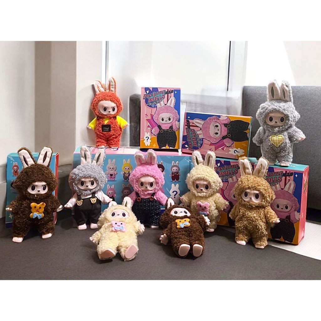 Blindbox Labubu clothes ready, Labubu Doll Uninstalled Special popmart ...