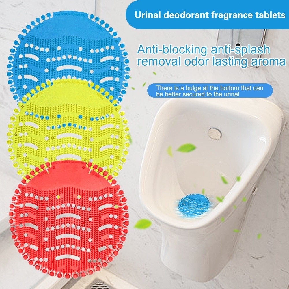 Urinal Screen Mat Pad Fragranced Deodorising Urinal Mat Screen Urinals ...