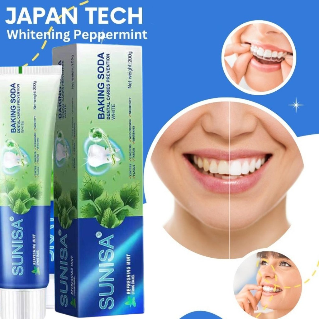Buy 1 Take 1 Baking Soda Toothpaste Deep Cleansing Whitening Teeth ...