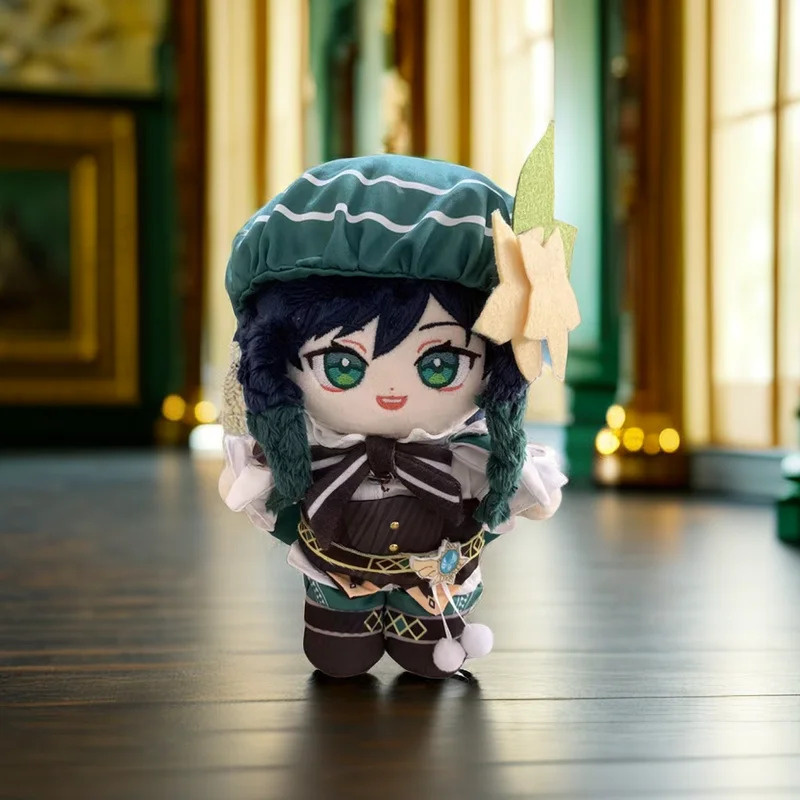 Genshin Impact Venti Plush Toy Wendi Windy Doll Cosplay Plushie Figure ...