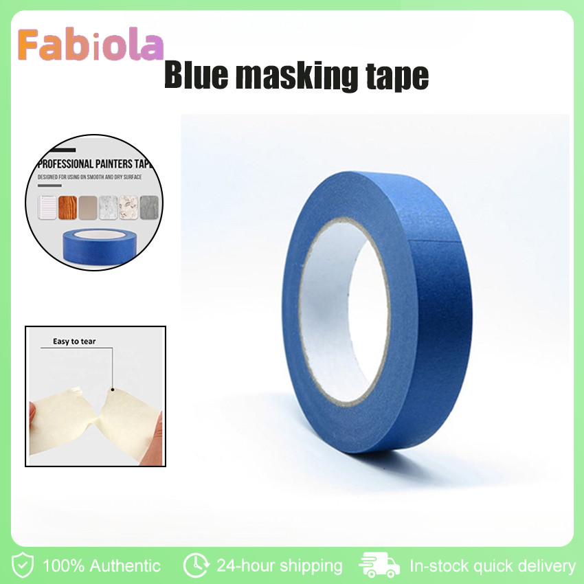 Blue Painter's Tape 12mm/25mm/50mm x 20M Practical DIY Traceless ...