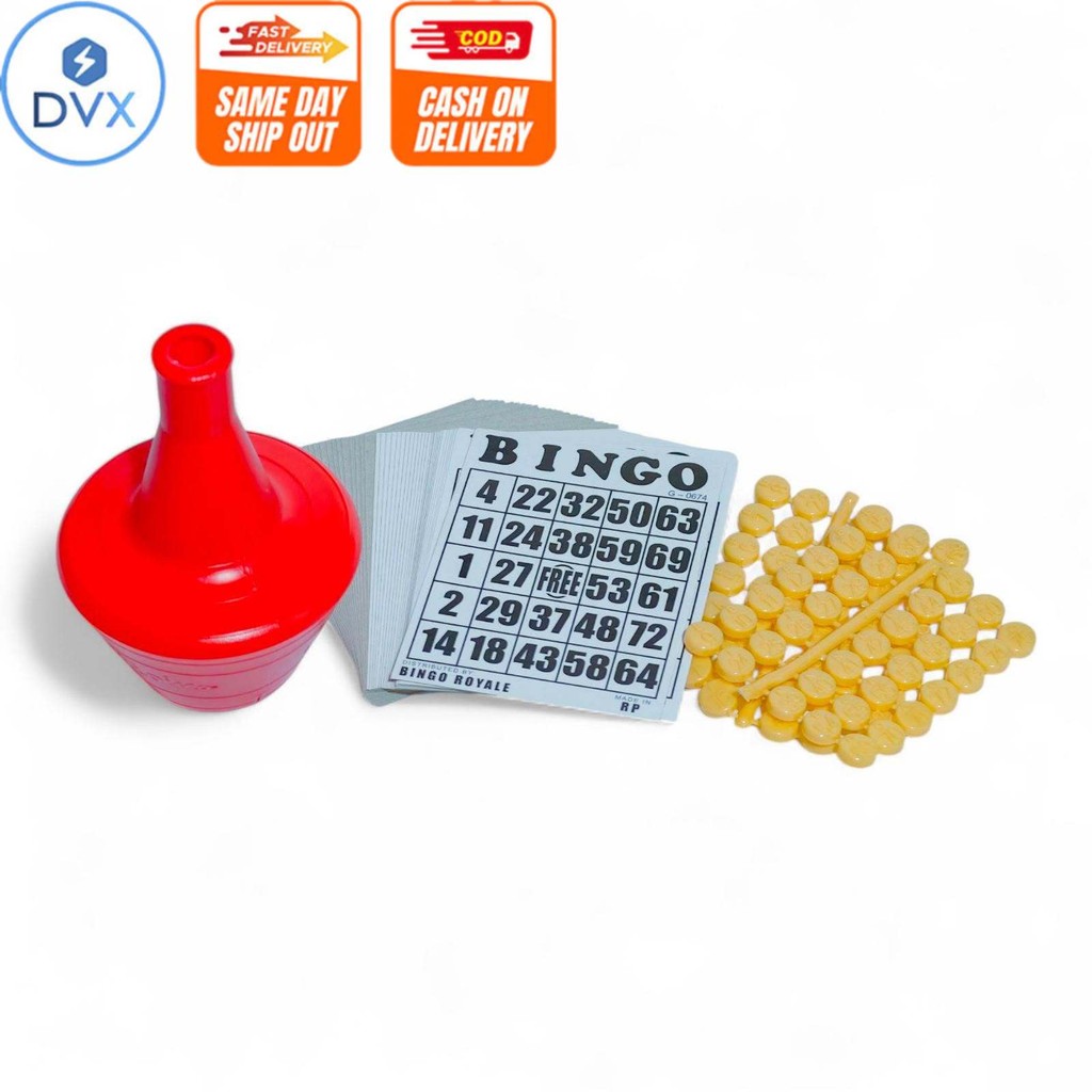 COD DVX Bingo Set - Pinoy Classic Game with Shaker and Cards | Shopee ...