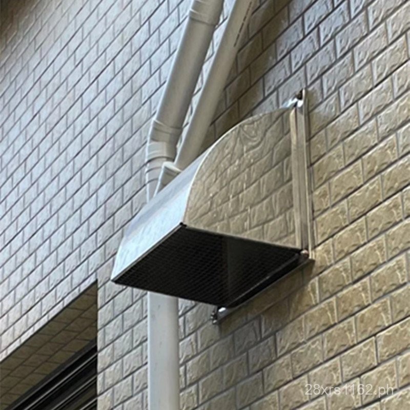 Rainproof Cover Exterior Wall Air Outlet Cover Wind Cap Stainless Steel ...