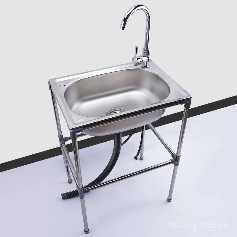 Water Bracket with Bracket Kitchen Supply Single Sink Basin Dishwashing ...