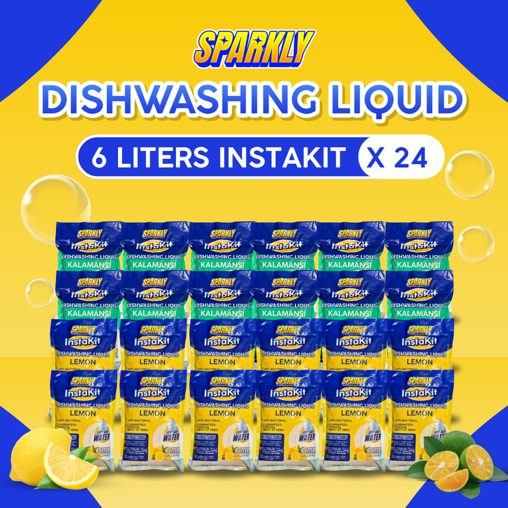 (144 LITERS Yield) Sparkly INSTAKIT DIY Dishwashing Liquid - JUST ADD ...