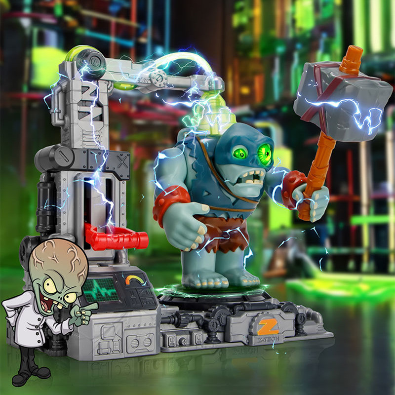 Children Plants vs. Zombies Toys Full Set Lab Assembly Series Handheld ...