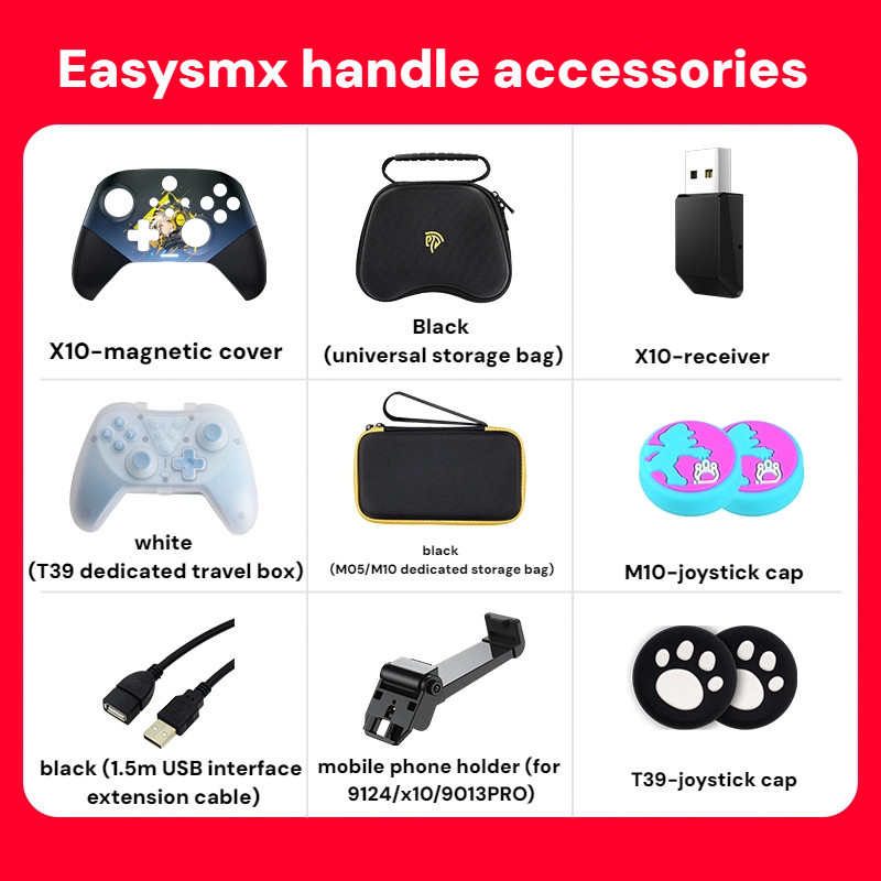 Easysmx handle accessories X20 joystick cap X05 receiver switch game ...