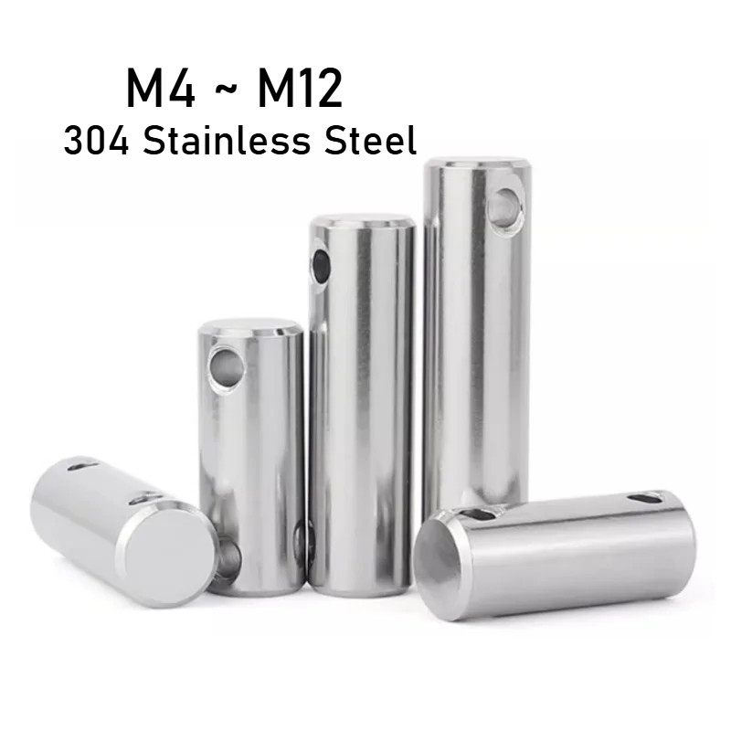 M4 M5 M6 M8 M10 M12 304 Stainless Steel Double Headed With Holes ...