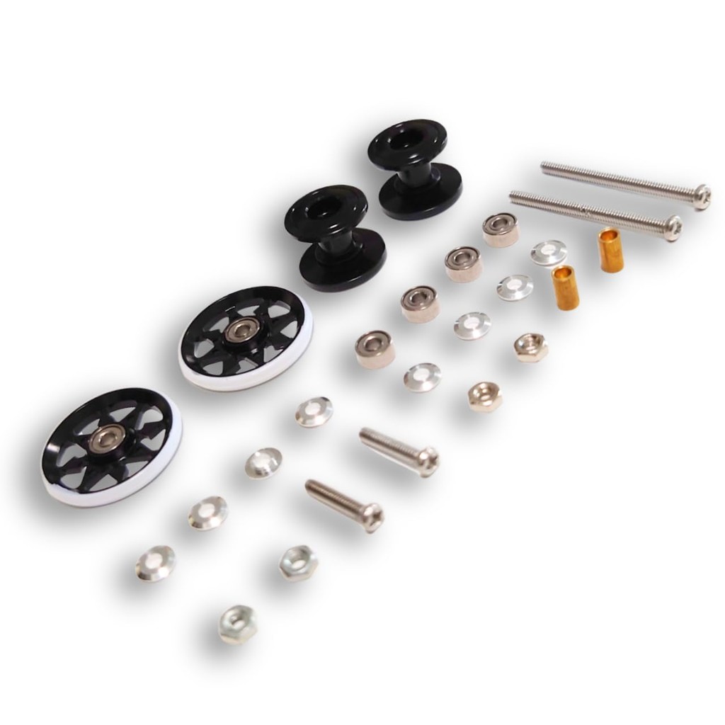UME-STAR Mini 4WD Aluminum Roller 2-Stage Aluminum Roller Bearing ...