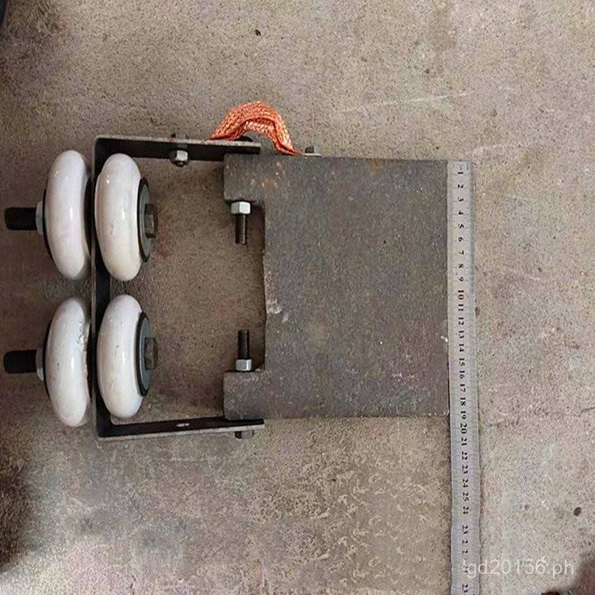 Double Beam Current Collector Sliding Contact Line Single Girder Crane ...