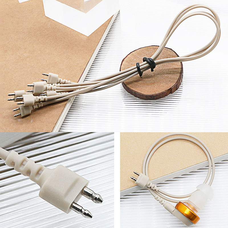 [SNOW] Hearing Aid 2 Pin Cable Body Aids Unilateral Cord Wire For Box ...