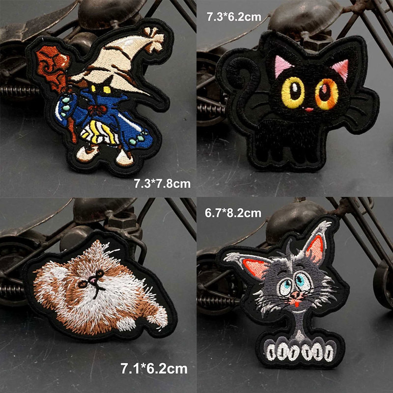 Cartoon Small Animal Small Plant Embroidered Cloth Sticker Embroidered ...