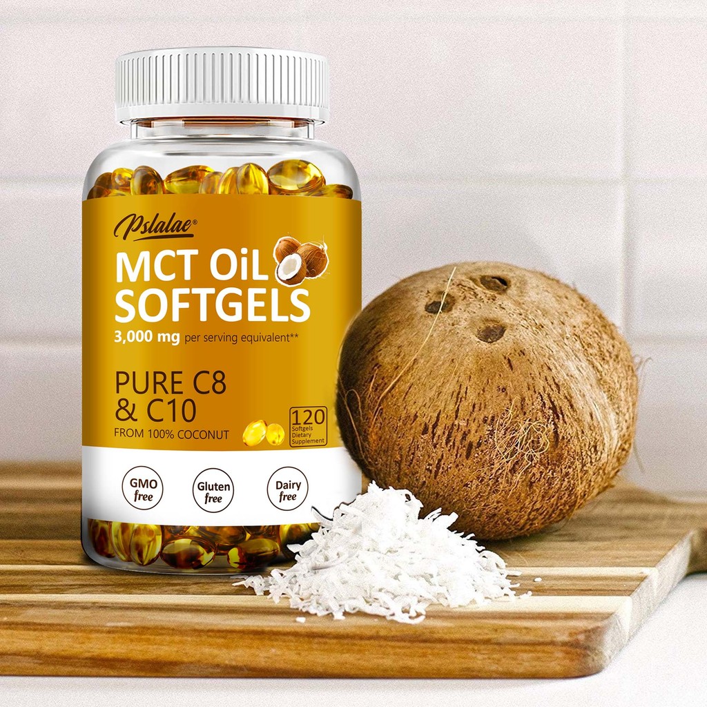 MCT Oil 3000mg - Enhance Immunity and Promote Digestive Health, Boost ...
