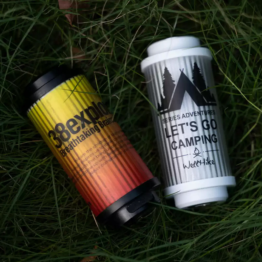 Wellhike 38Explore Camping Light with Magnetic Base IPX4 Waterproof 4500mAh Battery USB ...