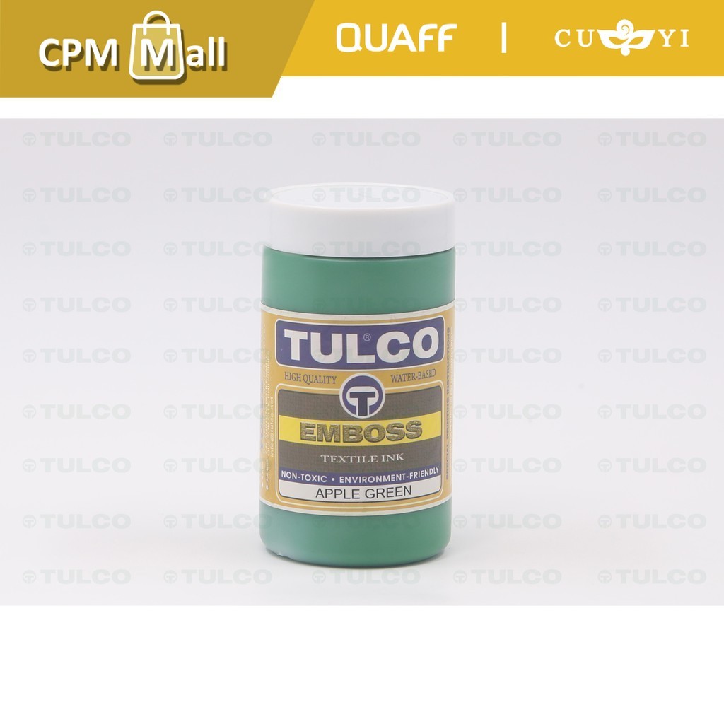 [250 GRAMS] Tulco Emboss Assorted Color Textile Inks Silk Screen ...