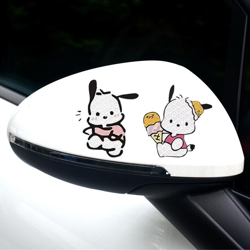 LHPH Sanrio Pochacco Cartoon Car Sticker Decals Vehicles Vinyl Decal ...