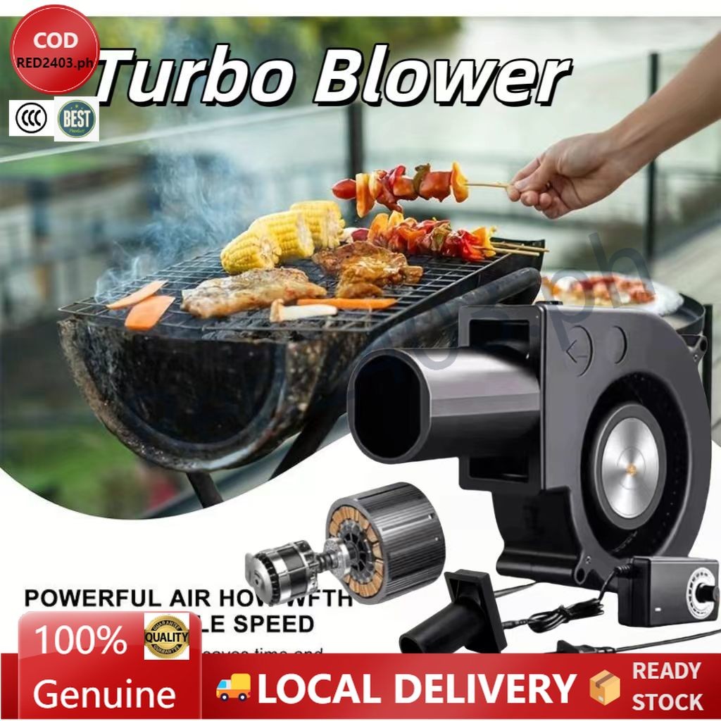 2.94A High speed Portable Turbo Blower BBQ heater air blower for kalan ...